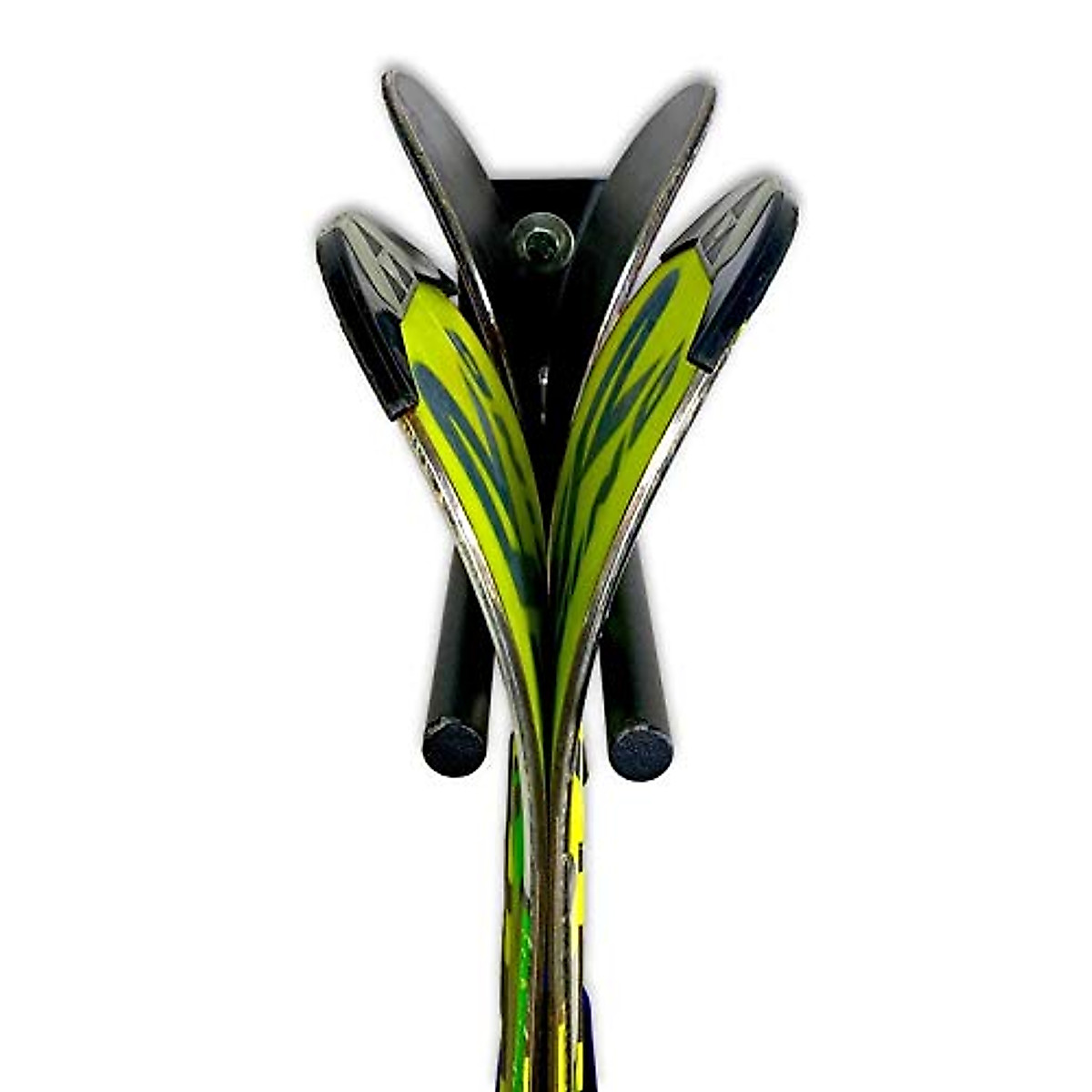 StoreYourBoard Couple Ski Wall Storage Rack, 2 Pack, Steel Home Skis Mount, Garage Hook Organizer