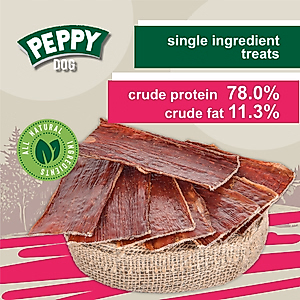 Dog Treats Beef Gullet for Dogs (8 Count, 0,4 lb) | Beef Flat Jerky Chews | Beef Esophagus Dog Treats | Beef Jerky Snack | All Natural Beef Esophagus Snack | Beef Gullet for All Dogs