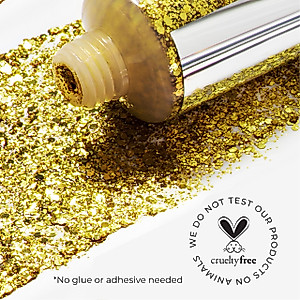 LAMEL Insta Glitter Bomb: Quick-Dry Holographic Face & Body Glitter Gel | Long-Lasting Shine & Effortless Removal | Perfect Face Glitter Makeup & Body, Hair Shimmer | Vegan & Cruelty Free -0.67 fl.oz