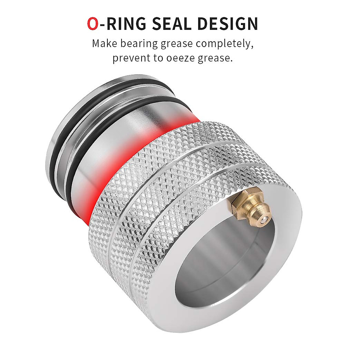 KEMIMOTO X3 Wheel Bearing Grease Tool 39mm X3 Wheel Bearing Greaser Tool Compatible with Can-Am Maverick X3 & MAX Turbo RR 2023 2022 2021 2020 2019 2018 2017 OE Replace #293350109