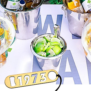 1973 Birthday Gifts for Women Men Him, 1973 Golden Bottle Opener, 50th Birthday Gifts for Her, Father, Mother, Back in 1973 50 Years Birthday Anniversary Party Favors Decorations Bottle Opener