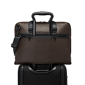 TUMI - Alpha Bravo Academy Briefcase - Dark Brown