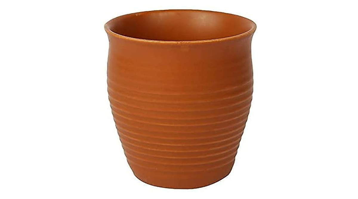 ADHAATA Ceramic Kulhar Cups Set of 6 - Indian Chai Style