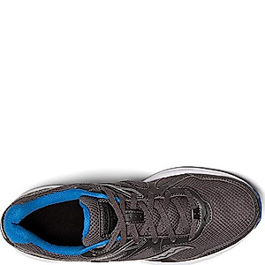 Saucony Men's Cohesion 11 Sneaker, Charcoal/Blue, 12 M US