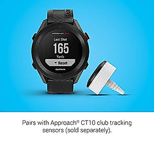 Garmin Approach S12, Easy-to-Use GPS Golf Watch, 42k+ Preloaded Courses, Black, 010-02472-00