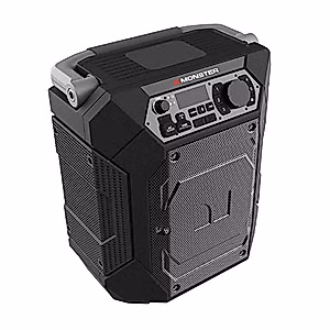 Monster Rocker 270 Sport Portable Indoor/Outdoor Wireless Speaker - Black/Slate (Renewed)