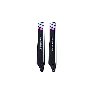 OMPHOBBY M1 Parts 125mm Main Blades (Hard) Rc Heli Accessories for OMPHOBBY M1 RC Helicopters OSHM1033(Purple)