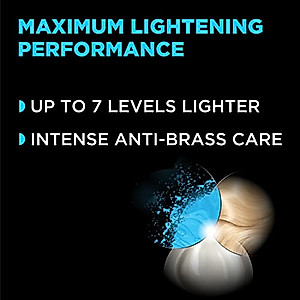 Garnier Hair Color Olia Ammonia-Free Brilliant Color Oil-Rich Permanent Hair Dye, B+++ Bleach Blonde Extreme, 2 Count (Packaging May Vary)