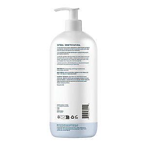 ATTITUDE Hair Conditioner for Sensitive Dry Scalp, Soothing Oat, Naturally Derived Ingredients, Dermatologically Tested, Vegan Detangler, Extra Gentle, Unscented, 32 Fl Oz