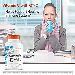 Doctor's Best Vitamin C with Quali-C 1000 mg, Healthy Immune System, 360 Count (Pack of 1)