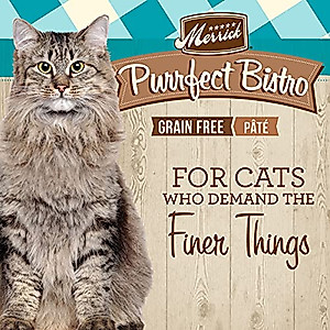 Merrick Purrfect Bistro Grain Free, 3 oz, Duck Pate - Pack of 24