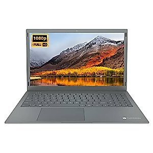 Gateway 15.6'' FHD Ultra Slim Notebook, Intel Pentium Silver Quad Core, 4GB RAM, 384GB Storage, Tuned by THX Audio, 1.0MP Webcam, HDMI, Windows 10 S, Microsoft 365 Personal 1-Year, Black, GWTN156