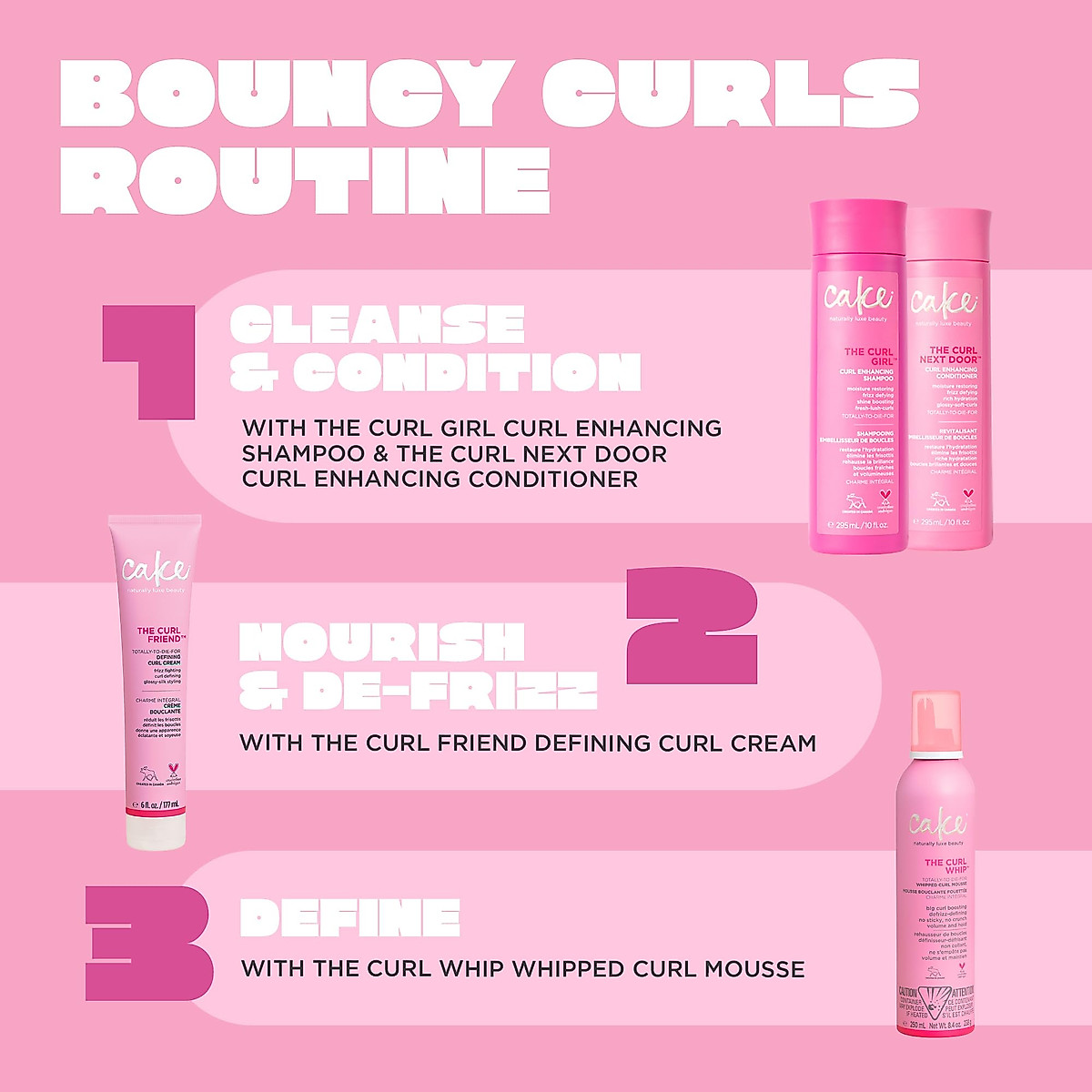 Cake Beauty The Curl Girl Curl Enhancing Shampoo, 10 Ounce