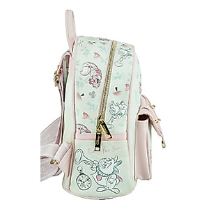 Disney Alice in Wonderland Wondapop 11 Inch Vegan Leather Mini Backpack