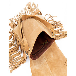 AryanExports Women Hippie Fringe Bags Fashion Bohemian Tassel Cross Body Bag Vintage Boho Bags