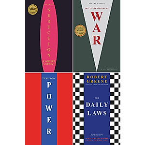 Robert Greene Complete 7 books collection (The 48 Laws of Power; The Laws of Human Nature; The Art of Seduction; Mastery; The 33 Strategies of War; The 50th Law and The Daily Laws)