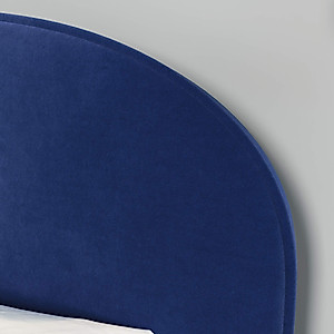 Sauder Cannery Bridge Headboard, L: 63.74" x W: 3.54" x H: 47.48", Dusty Pink Finish