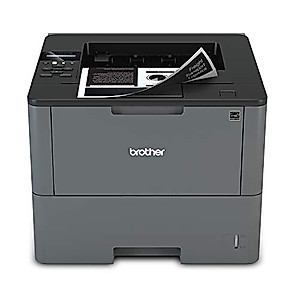 Brother Monochrome Laser Printer, HL-L6200DW, Wireless Networking, Mobile Printing, Duplex Printing, Large Paper Capacity w/ Brother TN820 Replacement Black Toner