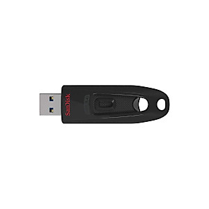 Sandisk Ultra USB flash drive, 256 GB, Black (SDCZ48-256G-A46)