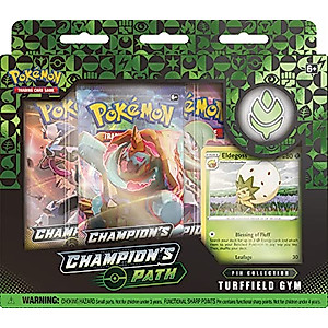 Pokemon TCG: Champion's Path Pin Collection (Turffield, Hulbury, and Motostoke), Multicolor (290-80484)