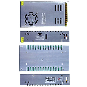 MTYTOT 12V 30A DC Universal Regulated Switching Power Supply 110-240 Volt AC to DC 360w Transformer Adapter Driver for 3D Printer, CCTV, Radio, LED Strip Lights,Computer Project
