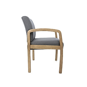 Boss Office Products Chairs Guest Seating, Slate Grey