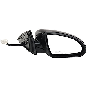 Kool Vue Driver & Passenger Side Power Heated Mirrors for Kia Optima 2016-2018 Power Fold With Signal Light & Memory Paintable