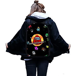 Game Backpack with Side Pockets Multifunction Laptop Bag Unique Book Bag Durable Travel Bag for Boy Girl Teen Adult