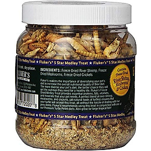 Fluker Labs SFK72020 Aquatic Turtle Medley Treat Food, 1.5-Ounce (Pack of 4)