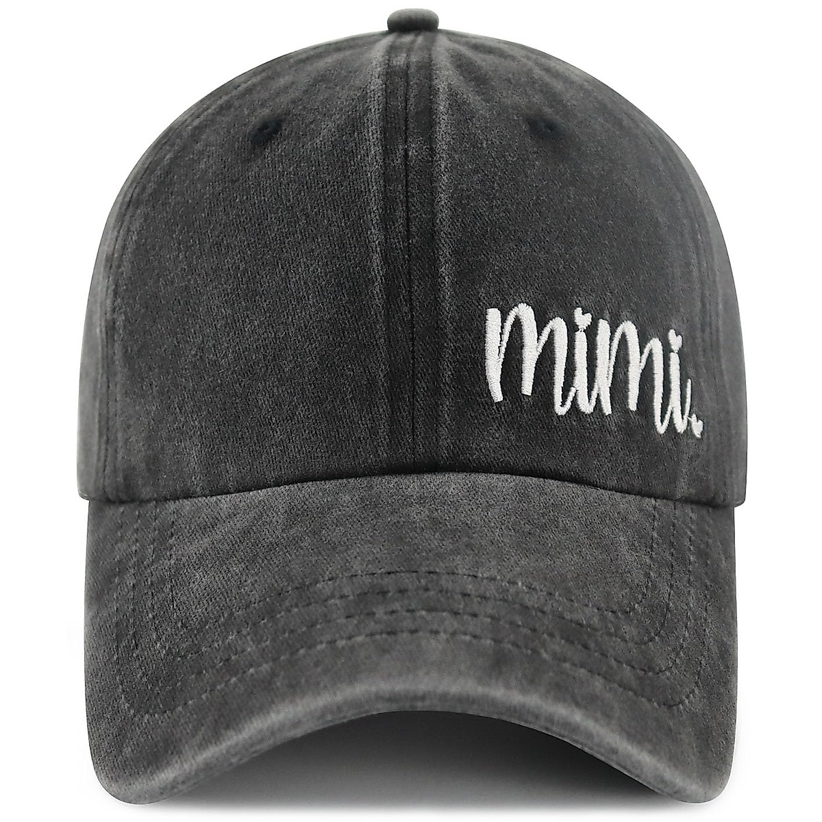 Mimi Gifts for Grandma, Funny Embroidered Mimi Hat, Adjustable Best Grandmother Birthday Decorations Baseball Cap, Mothers Day Christmas Retirement Grandma Gifts for Women Gigi Nana Sister Mom Wife