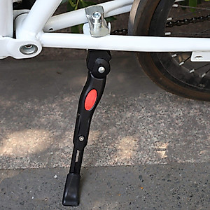 Yeipower Bike Bicycle Kickstand Adjustable Center - Adjustable 16 17 18 20 22 24 26 Inch for Kids Adult Trek Mountain Bike Road Bicycle