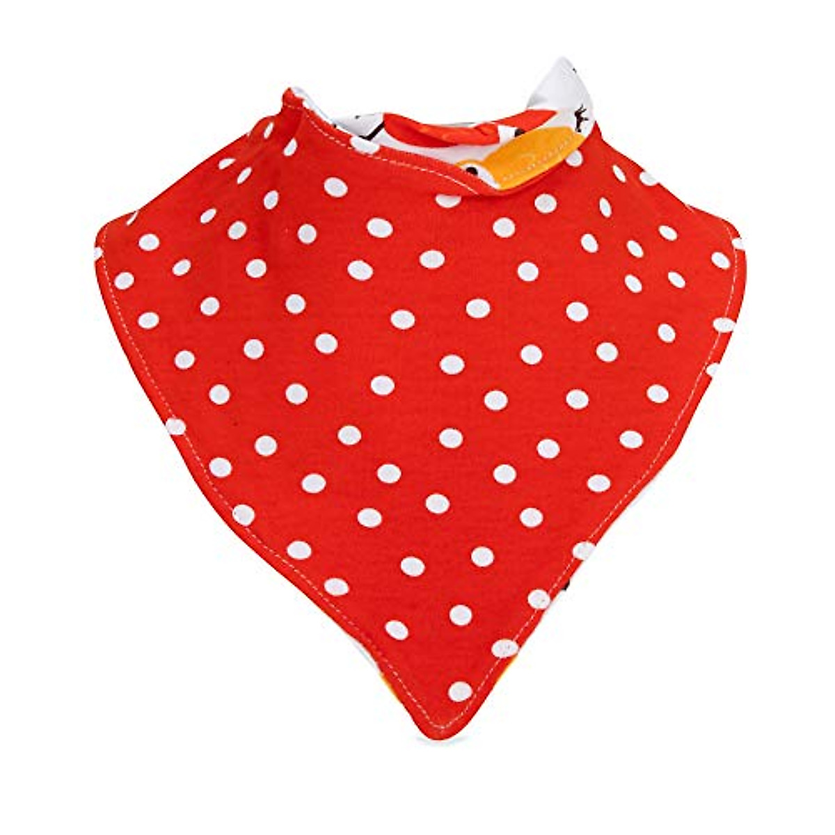 Nuby 2-pk Dribble Catcher Bandana bibs, Super Absorbent Drool Bib with Soft Comfort Neckline, Neutral