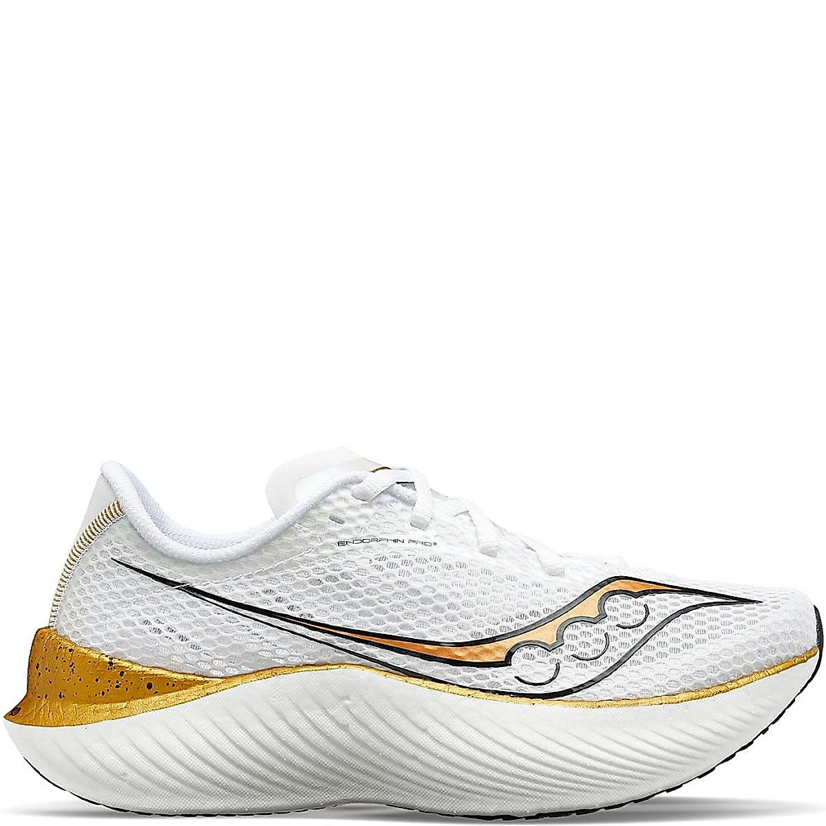 Saucony Endorphin Pro 3 White/Gold 9 B (M)