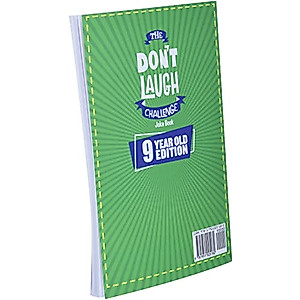 The Don't Laugh Challenge - 9 Year Old Edition: The LOL Interactive Joke Book Contest Game for Boys and Girls Age 9
