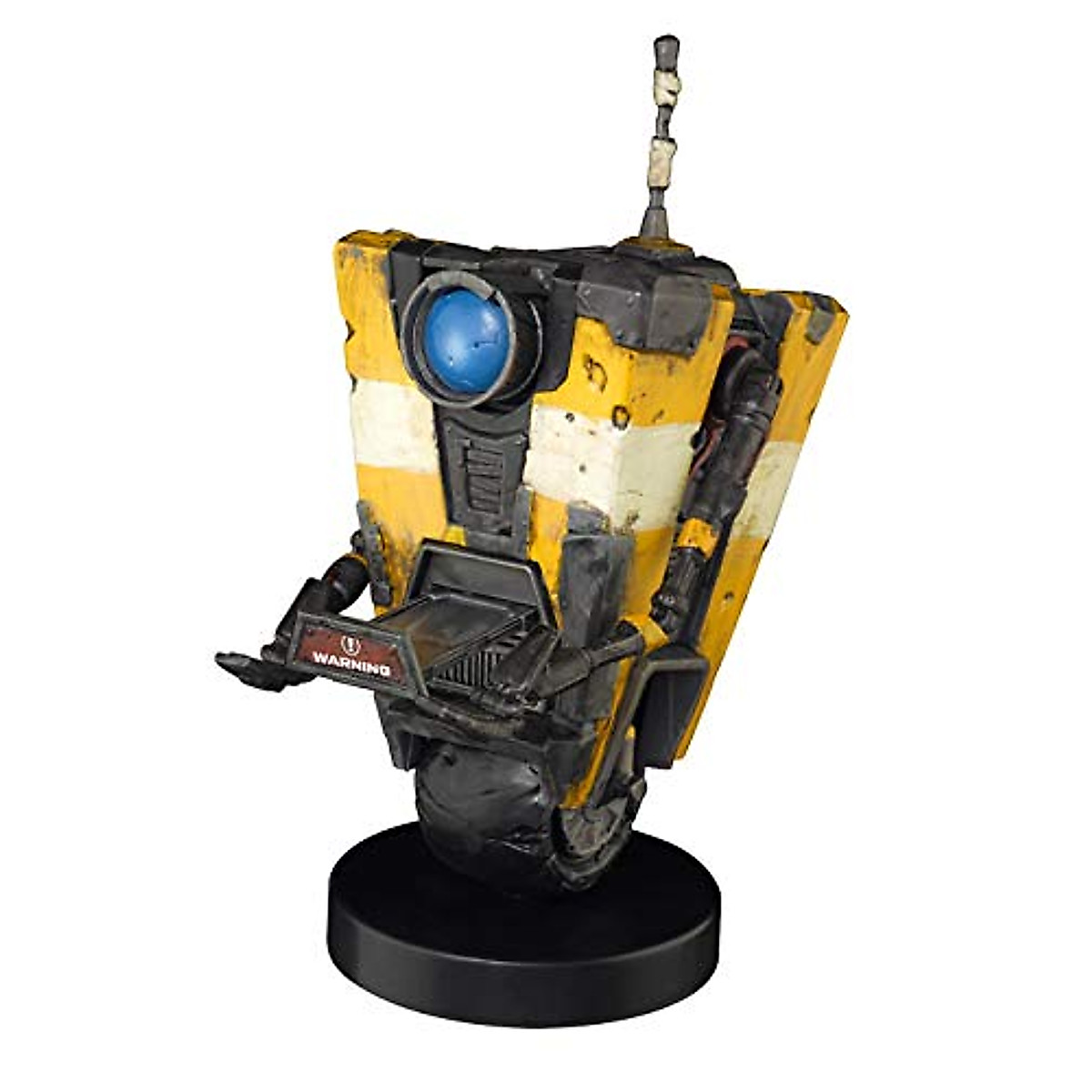 Exquisite Gaming: Borderlands 3: Claptrap - Original Mobile Phone & Gaming Controller Holder, Device Stand, Cable Guys, Gearbox Licensed Figure
