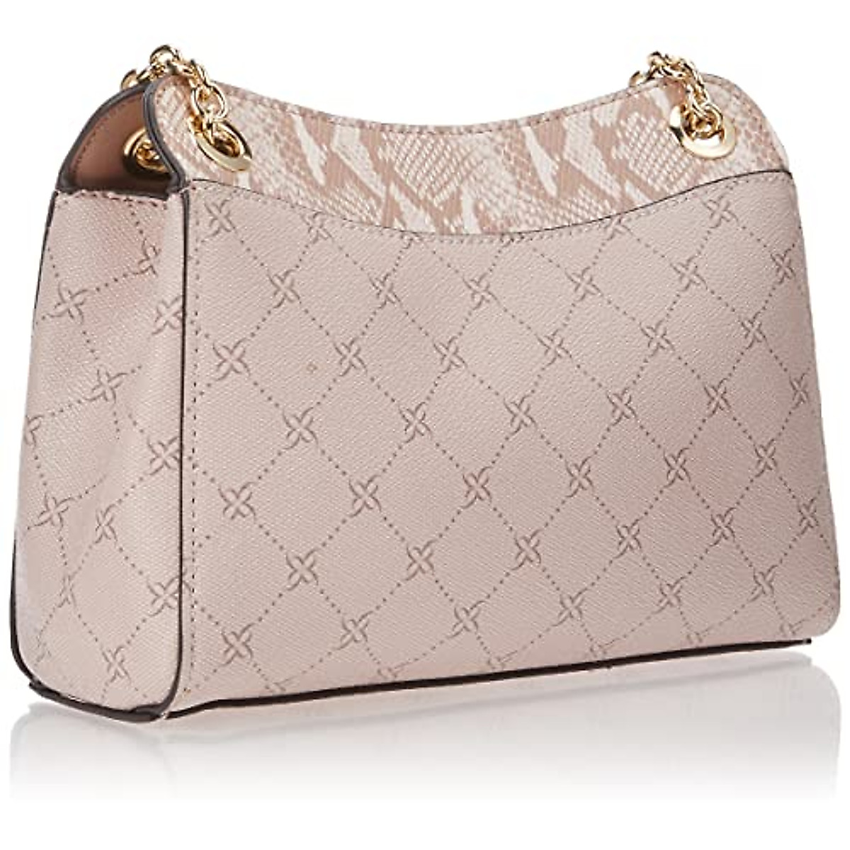 NINE WEST Clara Crossbody, Blush Logo Multi