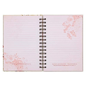 Journal Wirebound Floral When She Speaks