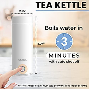 Organic Tea Gift Set with Portable Kettle - 25 Piece Tea Lovers Gift Basket | Birthday Gift for Women or Men | Present for Mom Mother, Teacher, Friendship, Get Well, Co-Worker