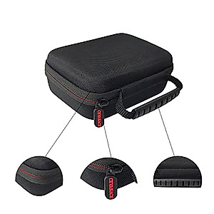 Evanice EVA Hard Case with Foam，6.7 x4.7 x2.5 inches Hard Sided Camera/Digital Case EVA shockproof Outdoor case，Suitable for storage of drones, digital products, electronic instruments, etc.