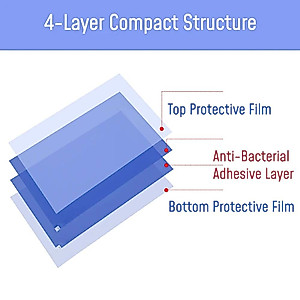 Sticky Mats - Blue Adhesive Mats - Cleanroom Sticky Mats - 30 Sheets Per Mat - Sticky Floor Mats Peel Off for Laboratories, Homes, Construction, Remove Dust and Dirt from Shoes 18X24inch