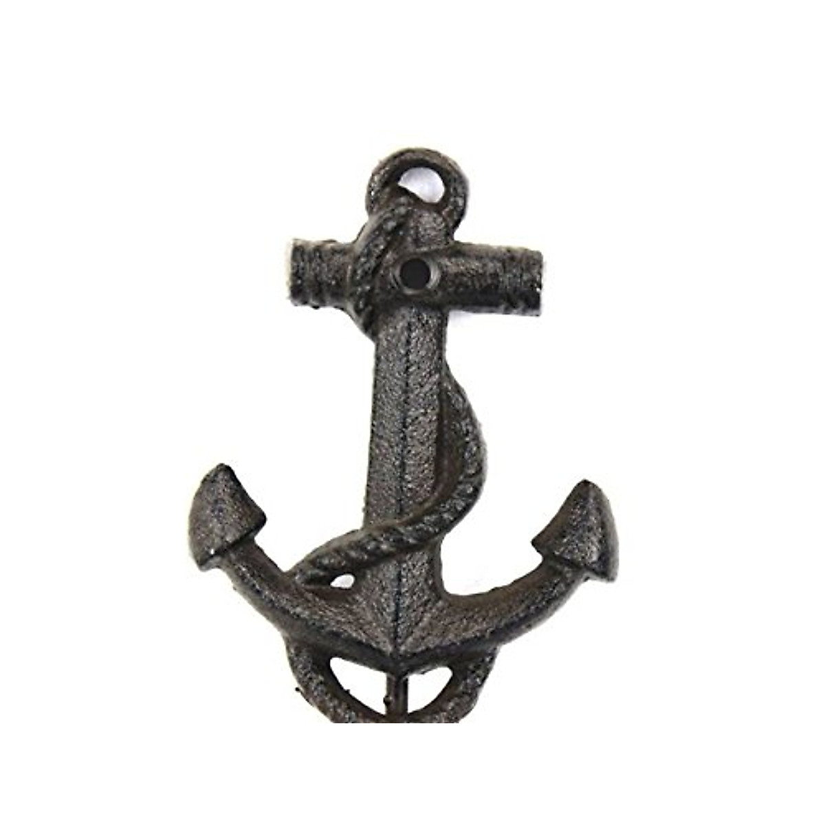 Cast Iron Anchor Hook 7 Inch - Anchor Decoration - Nautical Wall Hook