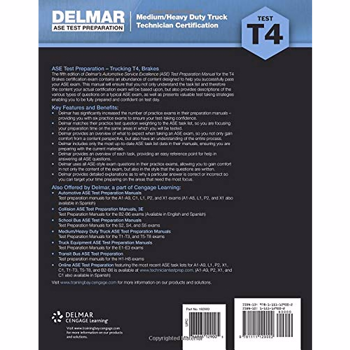 ASE Test Preparation - T4 Brakes (ASE Test Preparation: Medium/Heavy Duty Truck Technician Certification)