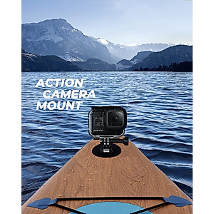 Valwix Inflatable Stand Up Paddle Board w/Electric Pump & Built-in Action Camera Mount Base, iSUP Paddleboard 350LBS Capacity