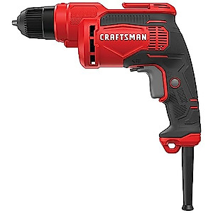 CRAFTSMAN Drill/Driver, 3/8 inch, 7 Amp, Corded (CMED731)