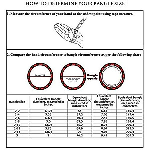 Bhima Jewelers and Gifts Handmade 999 solid sterling Silver Sikh Khalsa Kara or Kada or Bracelet/Bangle with brilliant finish, Punjabi Kada: Made in USA