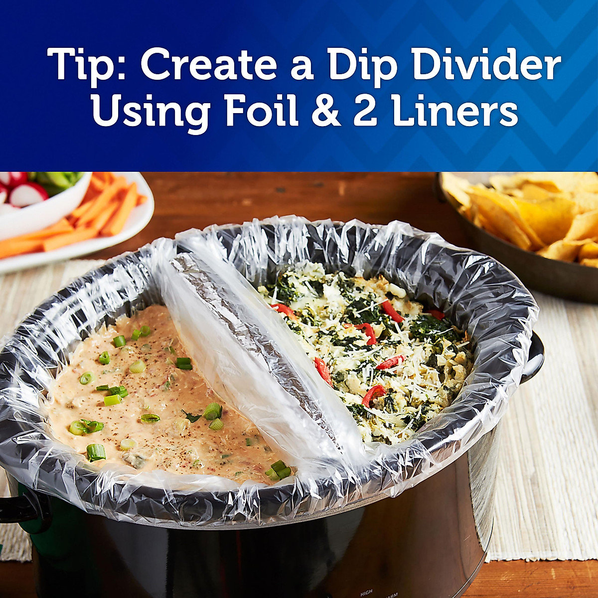 Reynolds Kitchens Slow Cooker Liners, Regular (Fits 3-8 Quarts), 6 Count (Pack of 2), 12 Total