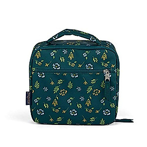 JanSport Lunch Break Insulated Cooler Bag - Leakproof Picnic Tote, Embroidered Floral