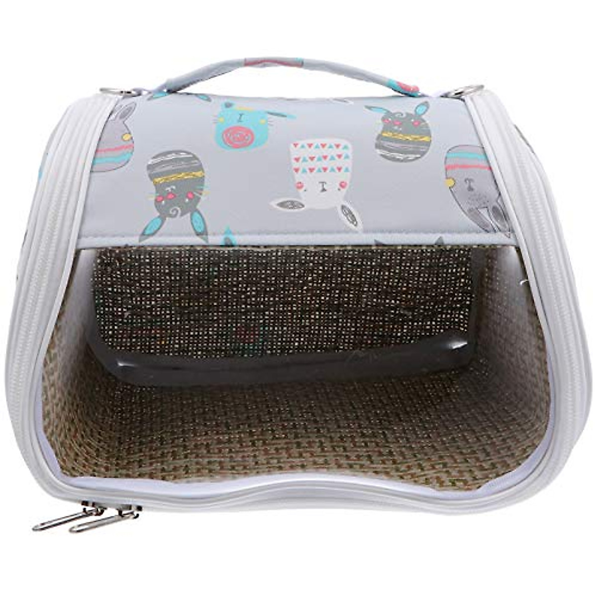 iplusmile 2pcsbag Pig Glider for Strap Pet Bag Outgoing Travel Portable Gray Gerbil Outdoor Sugar Hedgehog Hamster Bags Adjustable Guinea Carrier Breathable Animals Animal Rat with Back S