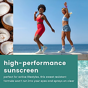 Hawaiian Tropic Everyday Active Clear Spray Sunscreen SPF 15, 6oz | Hawaiian Tropic Sunscreen SPF 15, Sunblock, Oxybenzone Free Sunscreen, Spray On Sunscreen, Body Sunscreen Spray, 6oz