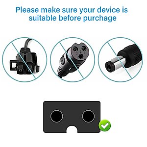 Digipartspower 2-Prong 12.6V AC Adapter for Aiper Seagull Plus Cordless Robotic Pool Cleaner Power DC Charger